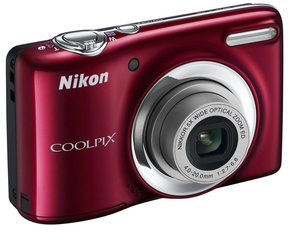 Цифровая фотокамера Nikon Coolpix L25 Red купить недорого: обзор, фото ...